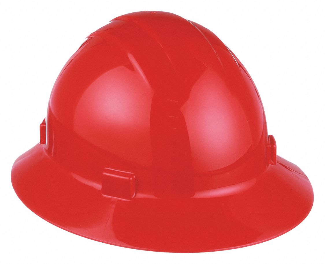 ERB SAFETY, Red, No Graphics, Hard Hat - 41N921|WEL19204RE - Grainger