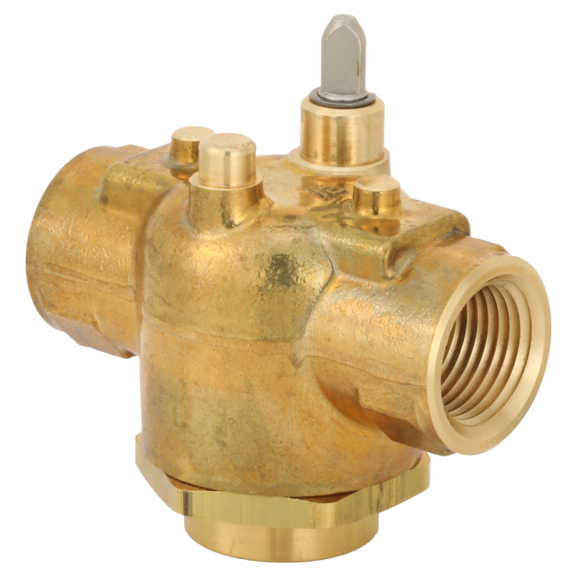 1 Cv Flow Rate, 3-Way, Hydronic Globe Valve - 41P348|JM3221 - Grainger