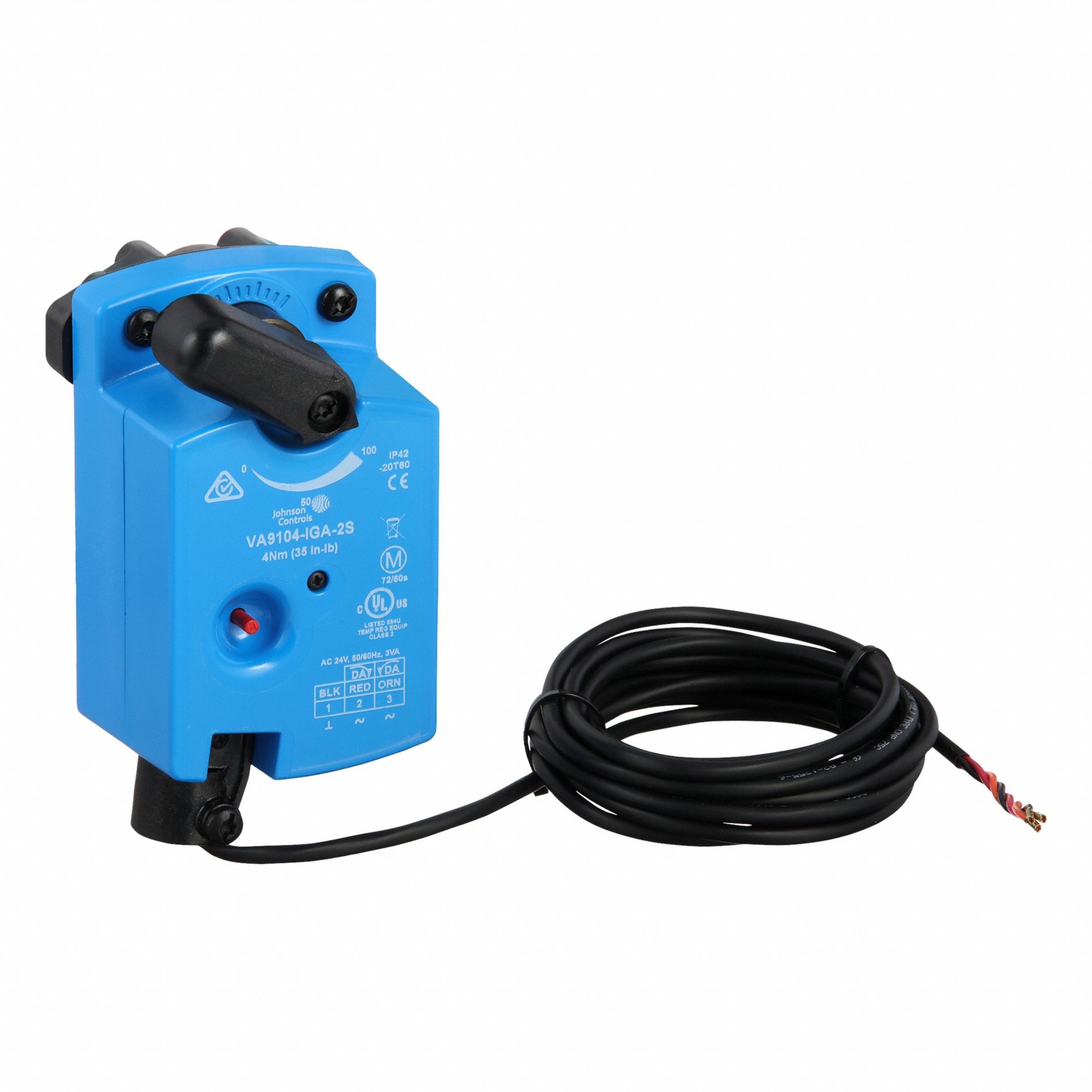 JOHNSON CONTROLS, Electric Ball Valve Actuator, VG1000, Electric Ball ...