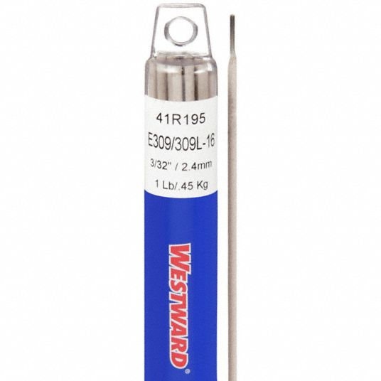 WESTWARD, Stainless Steel, E309/309L-16, Stick Electrode - 41R195 ...