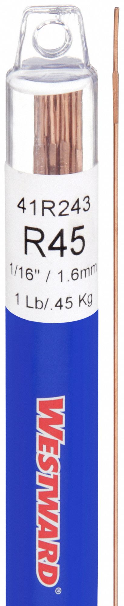 WESTWARD, Carbon Steel, R45, Gas Welding Rod - 41R243|41R243 - Grainger