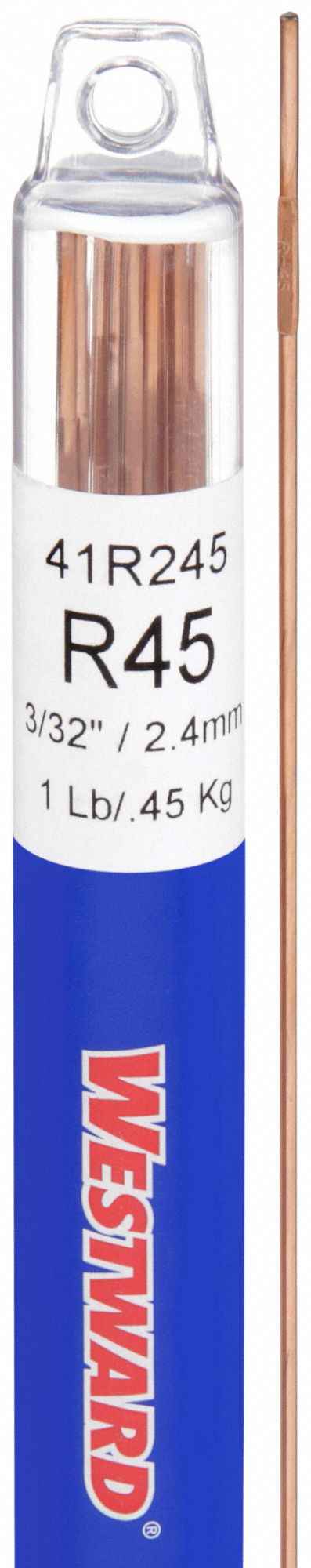 WESTWARD, Carbon Steel, R45, Gas Welding Rod - 41R245|41R245 - Grainger