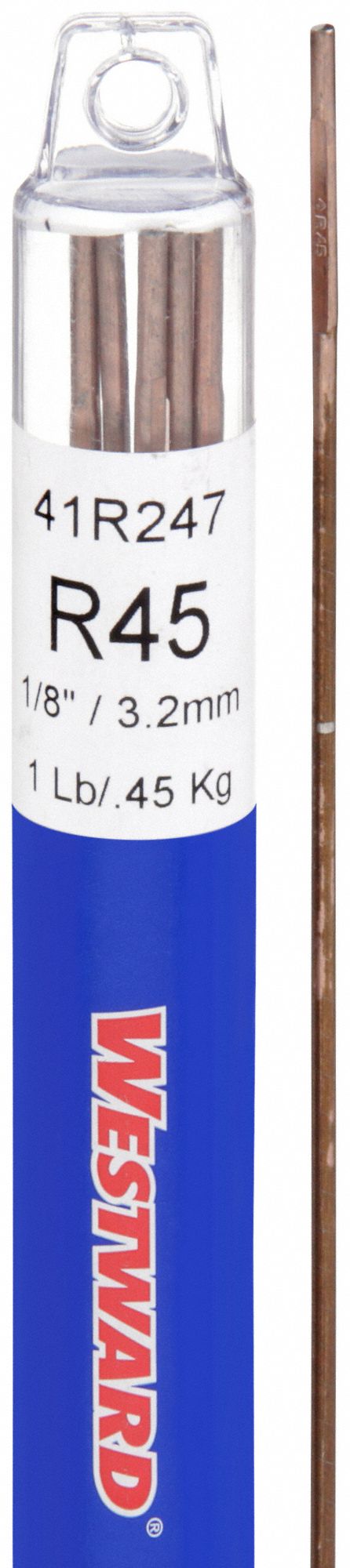 WESTWARD, Carbon Steel, R45, Gas Welding Rod - 41R247|41R247 - Grainger