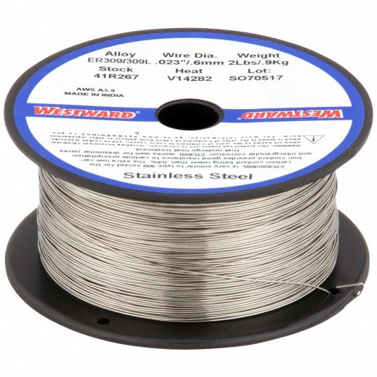 WESTWARD, Stainless Steel, ER309/309L, MIG Welding Wire - 41R267|41R267 ...