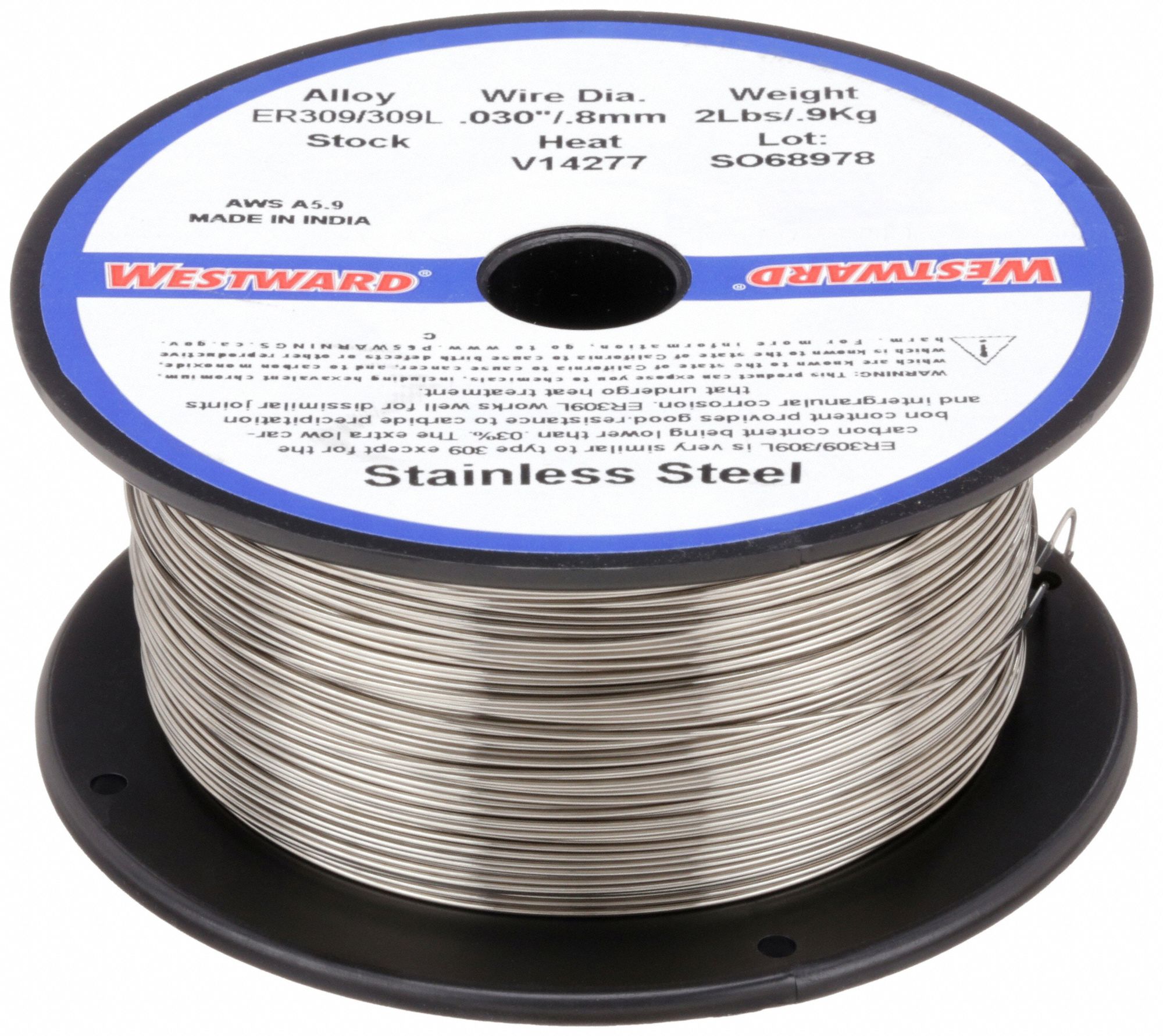 WESTWARD, Stainless Steel, ER309/309L, MIG Welding Wire - 41R270|41R270 ...