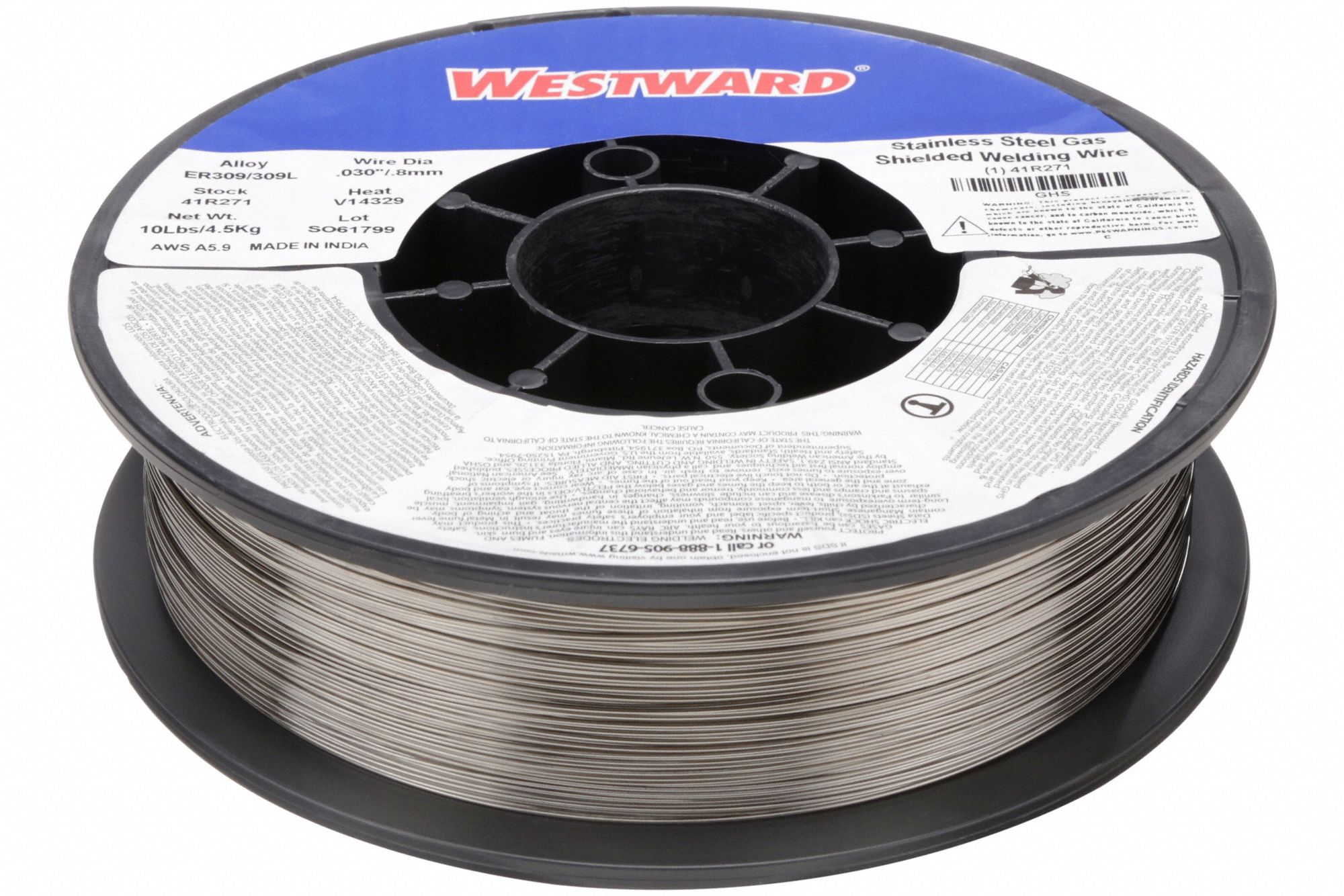 WESTWARD, Stainless Steel, ER309/309L, MIG Welding Wire - 41R271|41R271 ...