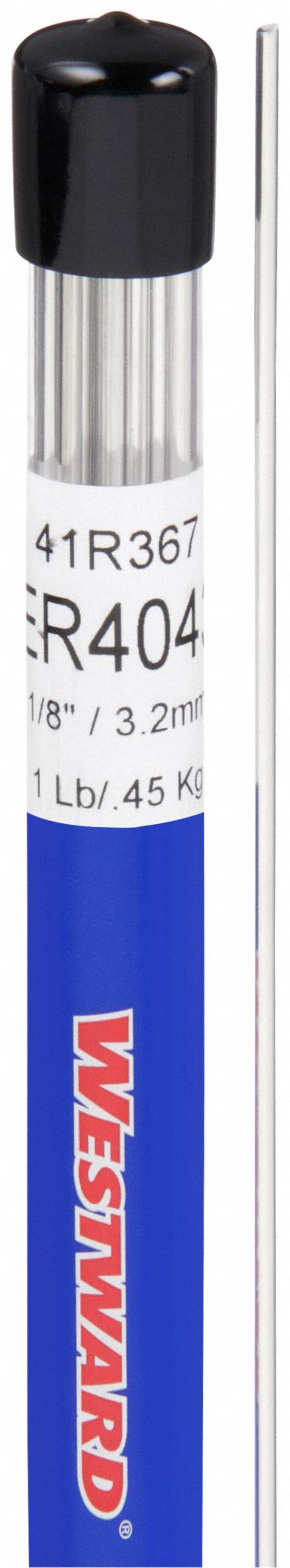 WESTWARD, Aluminum, ER4043, TIG Welding Rod - 41R367|41R367 - Grainger