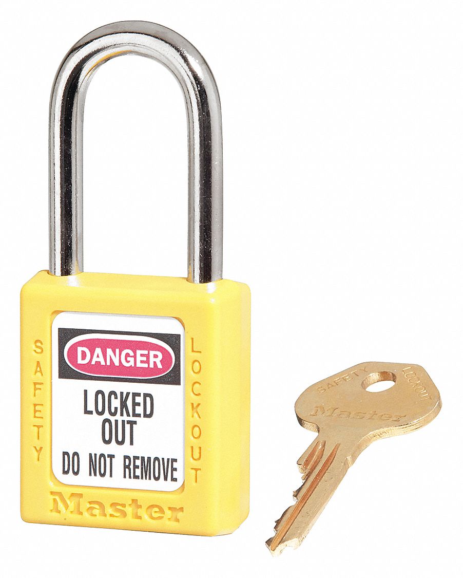 MASTER LOCK Lock Wrap and Lock in One, Keyed Alike - 41RC88|410KAW1YLW ...