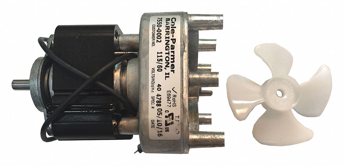 12402, CTDA-X, Slotted Shaft Motor - 41RD75|12402 - Grainger