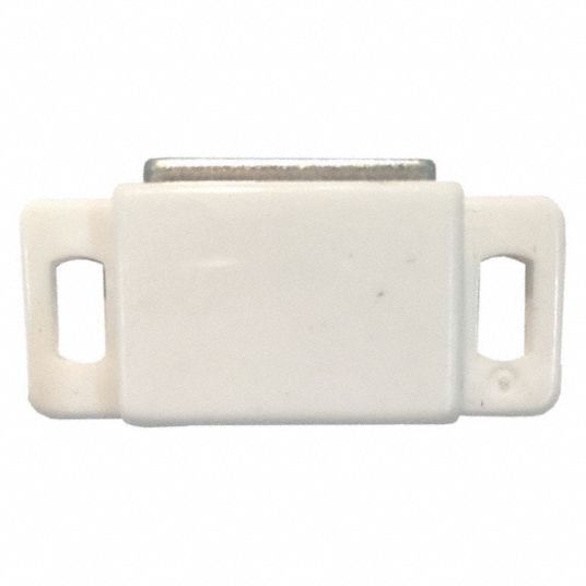 CRETORS, 19122, White, Magnet Catch - 41RG31|19122 - Grainger