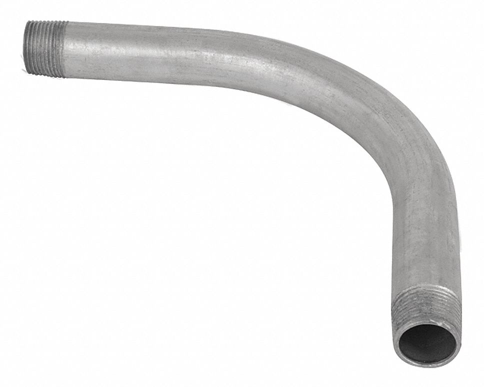 Steel, Galvanized, Elbow,3/4 in.,90 Degree,GRC - 41RH89|876770 - Grainger