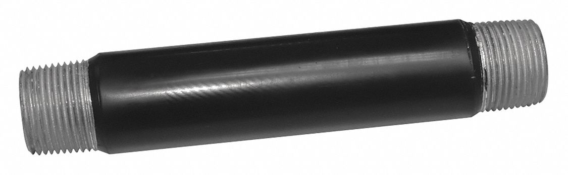 3/4 in Trade Size, 10 in Overall Lg, Nipple for PVC Coated Metal ...