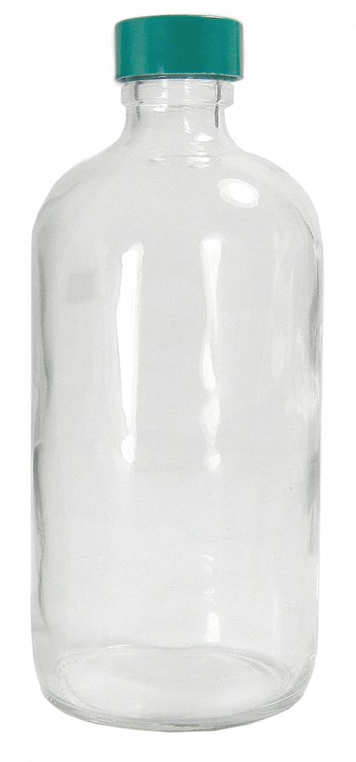 Glass, 240 mL Capacity - mL, Bottle - 41U161|GLC-01159 - Grainger