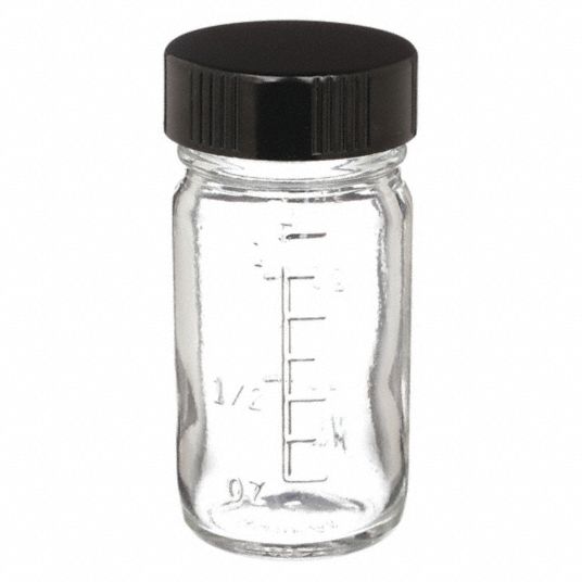 Glass, 30 mL Capacity - mL, Bottle - 41U182|GLC-01461 - Grainger