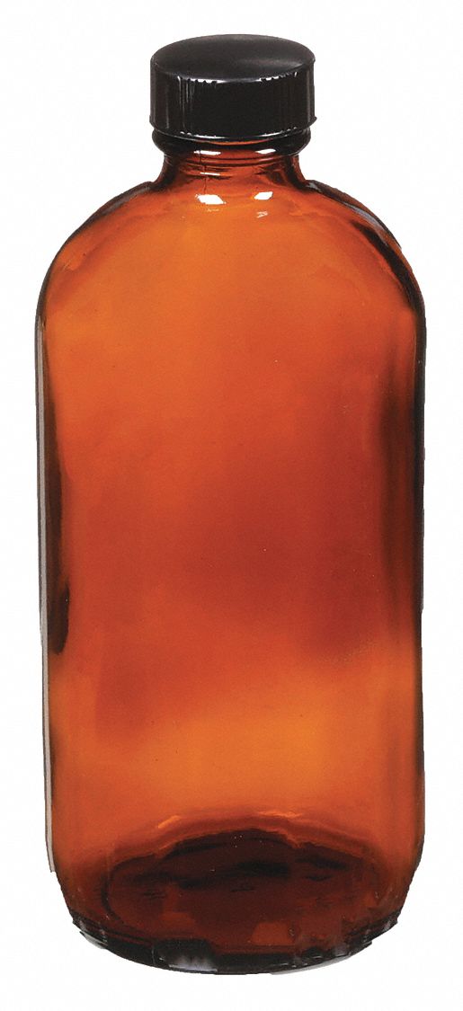 Glass, 480 mL Capacity - mL, Bottle - 41U248|GLC-01985 - Grainger