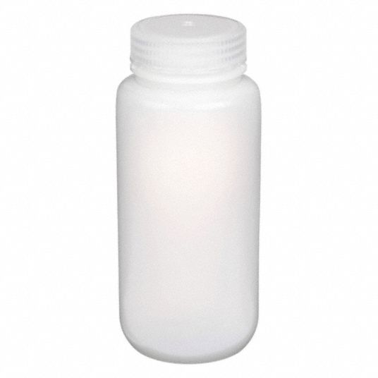 HDPE, 480 mL, Bottle - 41U319|PLA-03176 - Grainger