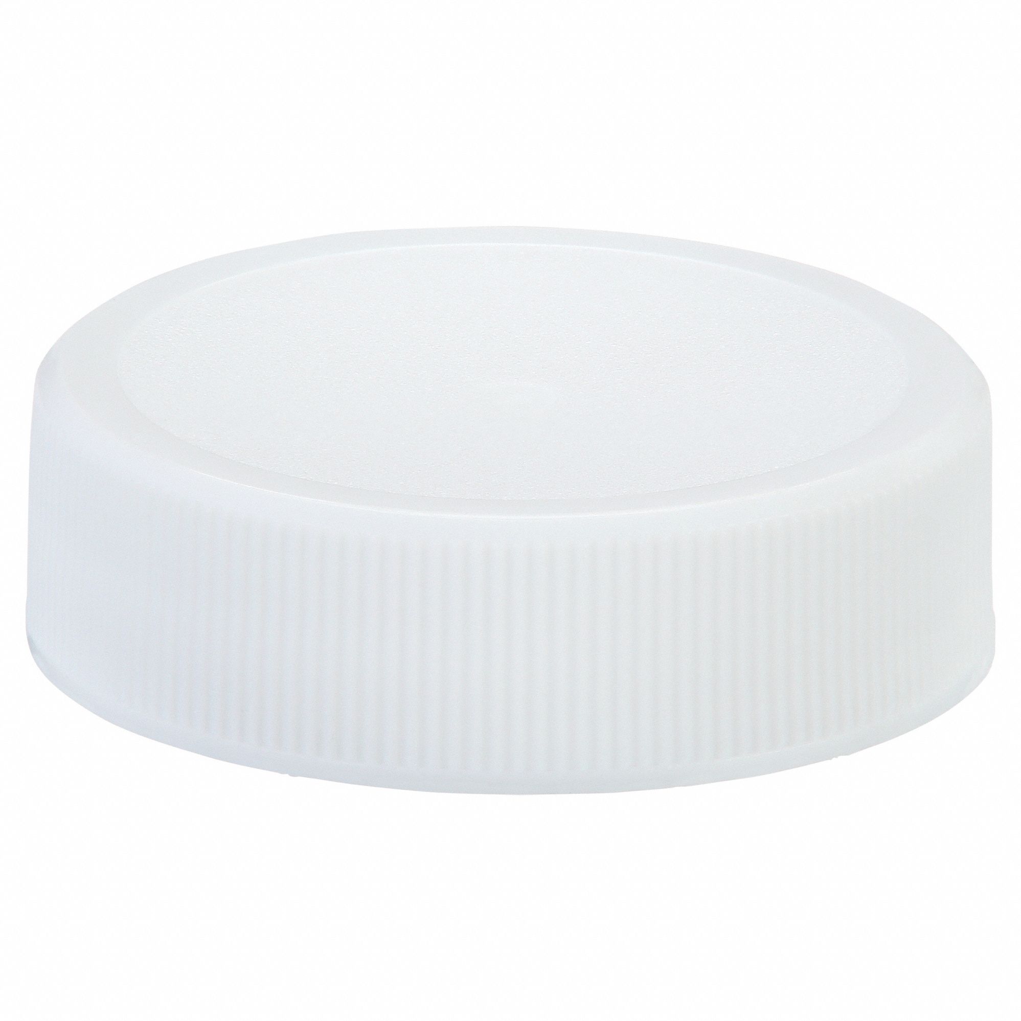 28 mm Dia, White, Cap - 41U559|CAP-06624 - Grainger
