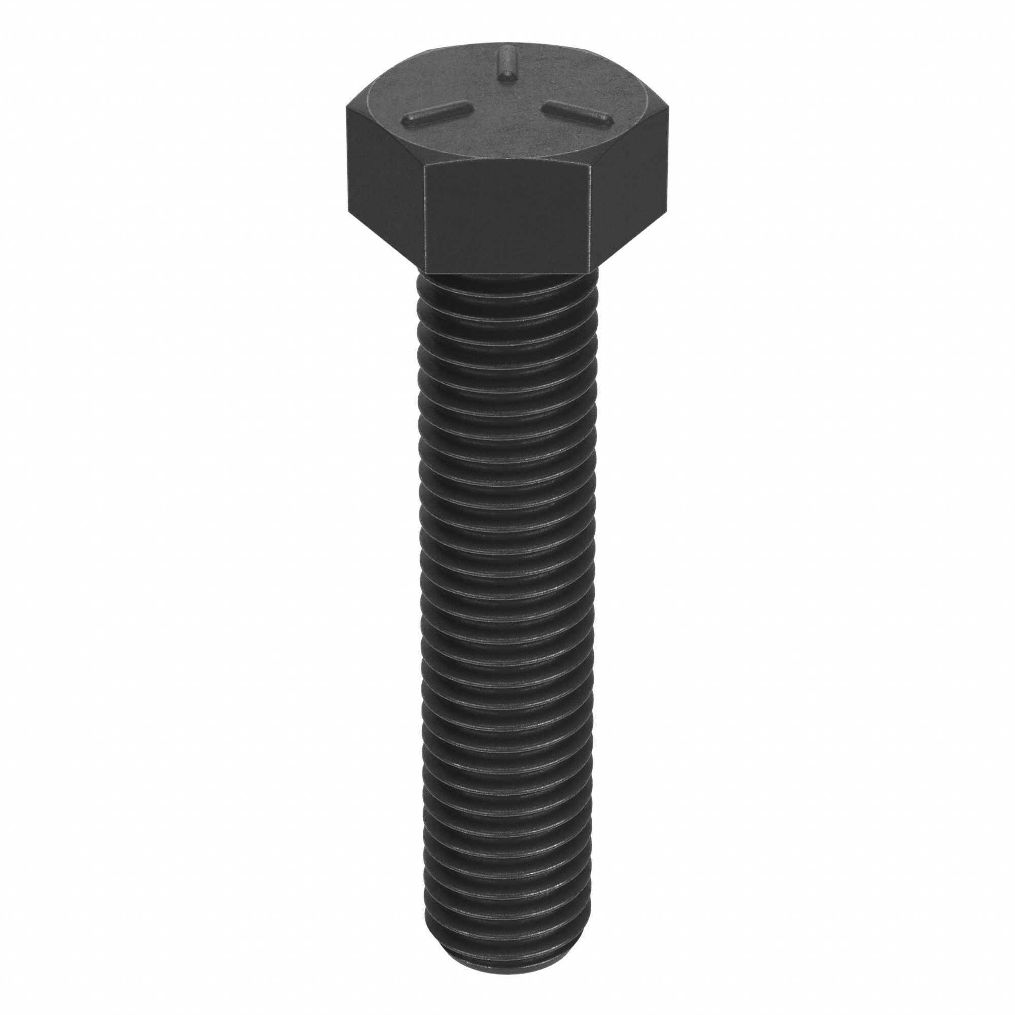 Steel, Grade 5, Hex Tap Bolt - 41UC40|U01010.062.0350 - Grainger