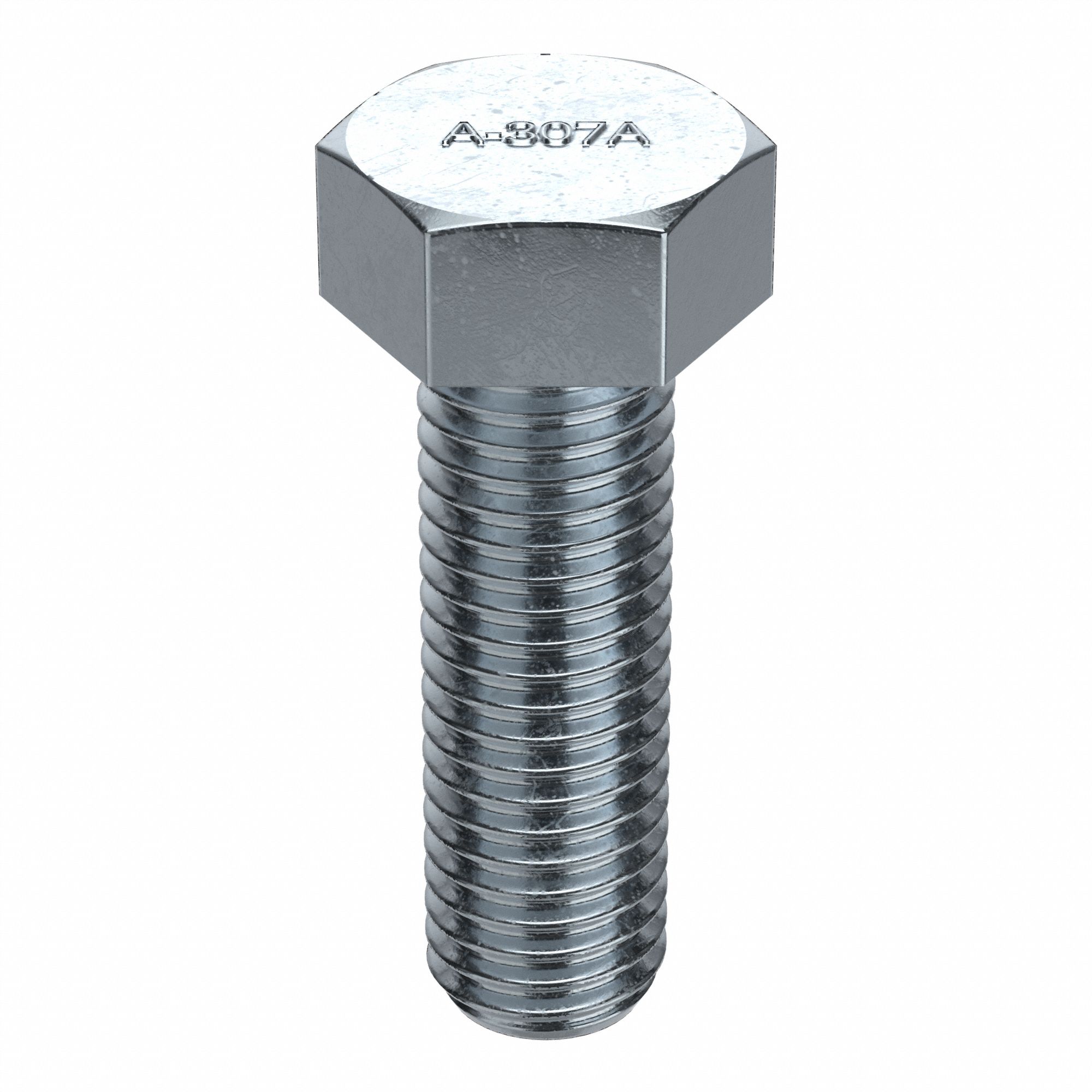 Steel, A307A, Hex Tap Bolt - 41UD22|U01209.050.0200 - Grainger