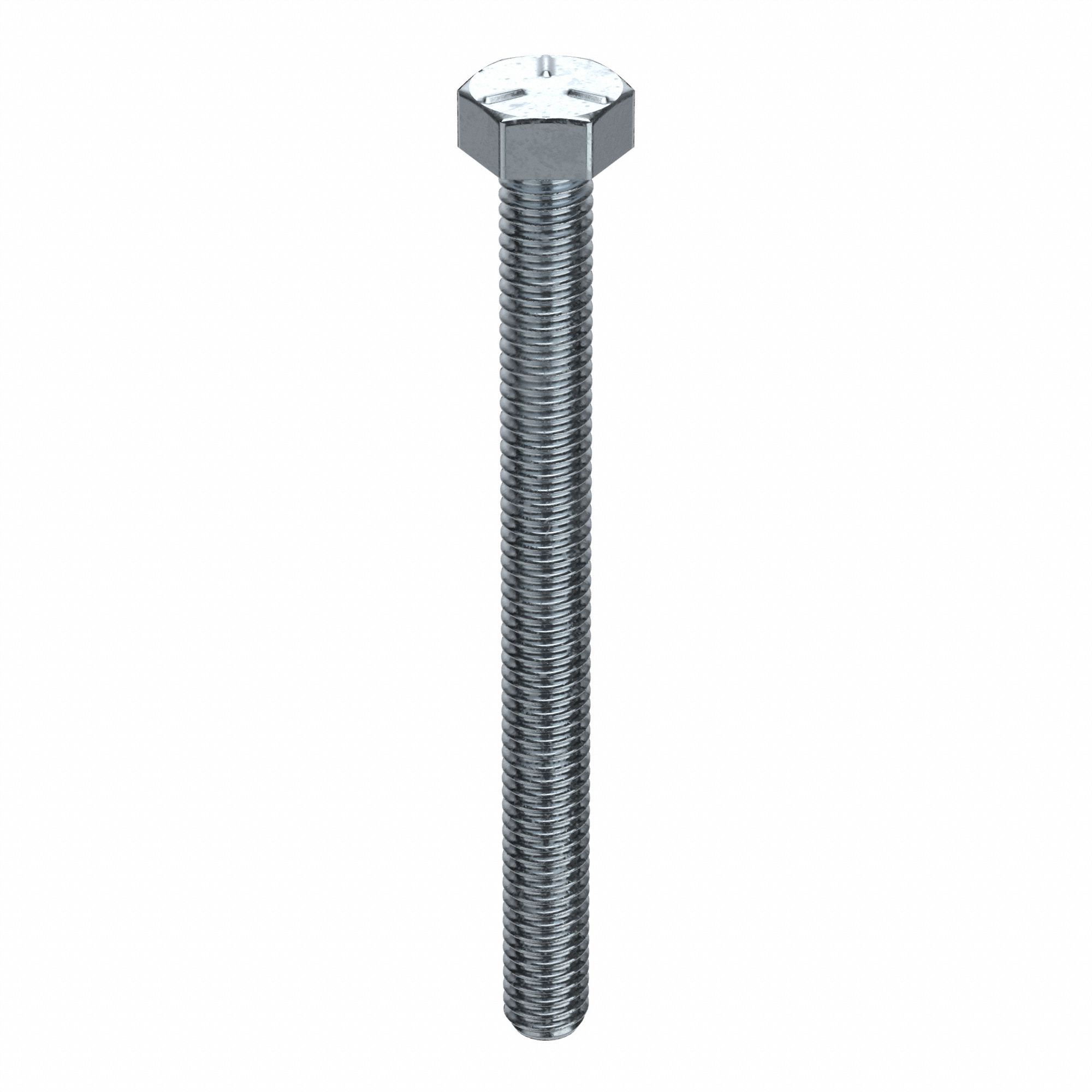 Steel, Grade 5, Hex Tap Bolt - 41UD71|U01210.025.0350 - Grainger