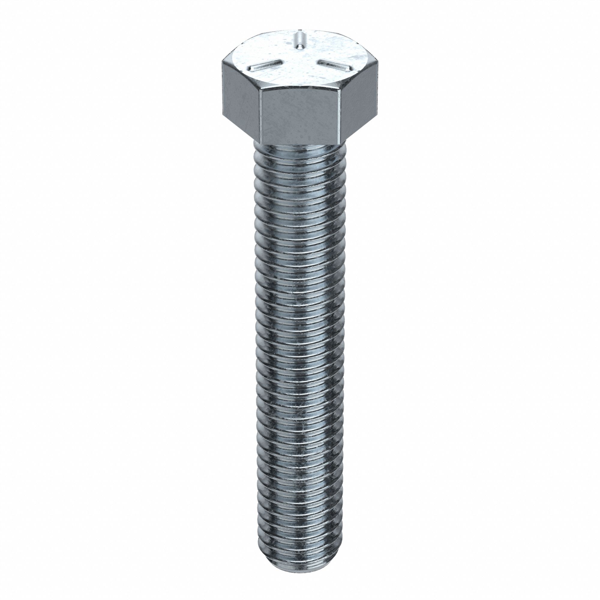 Steel, Grade 5, Hex Tap Bolt - 41UE01|U01210.037.0250 - Grainger