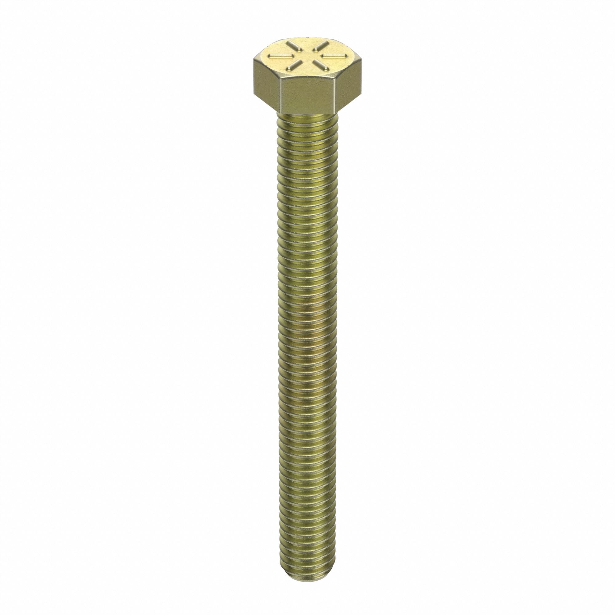 Steel, Grade 8, Hex Tap Bolt - 41UF91|U04114.037.0350 - Grainger