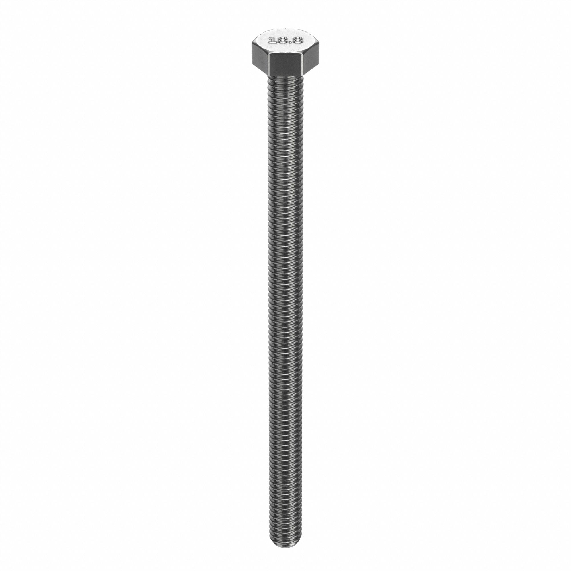 Stainless Steel, A2, Hex Tap Bolt - 41UG90|U51010.037.0450 - Grainger