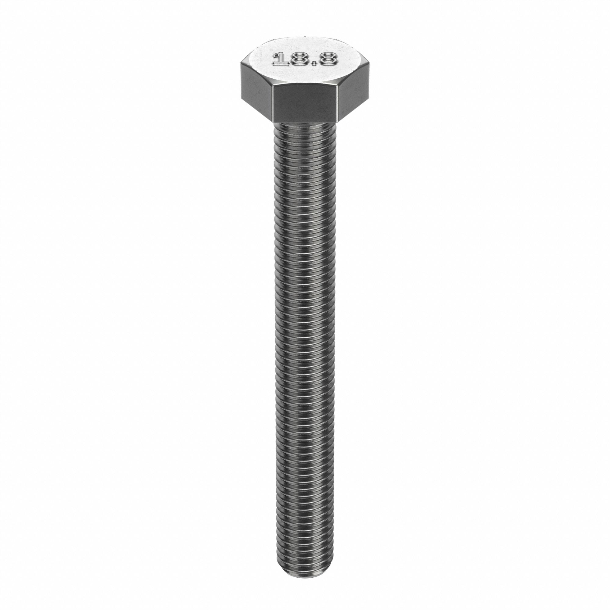Stainless Steel, A2, Hex Head Cap Screw - 41UH46|U51017.031.0250 - Grainger