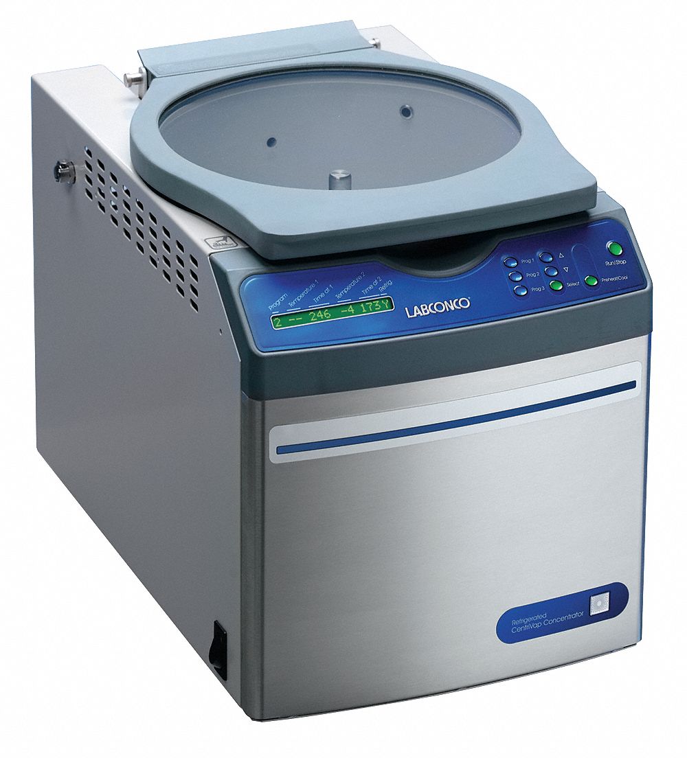 Benchtop Vacuum Concentrator with Glass Lid, -4°C to 100°C, Vacuum ...