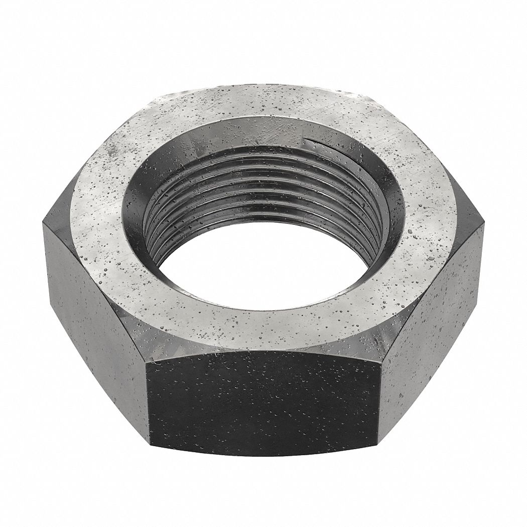 Jam Hex, 1 1/4"-12 Thread, Jam Nut - 41VJ93|U11071.125.0001 - Grainger