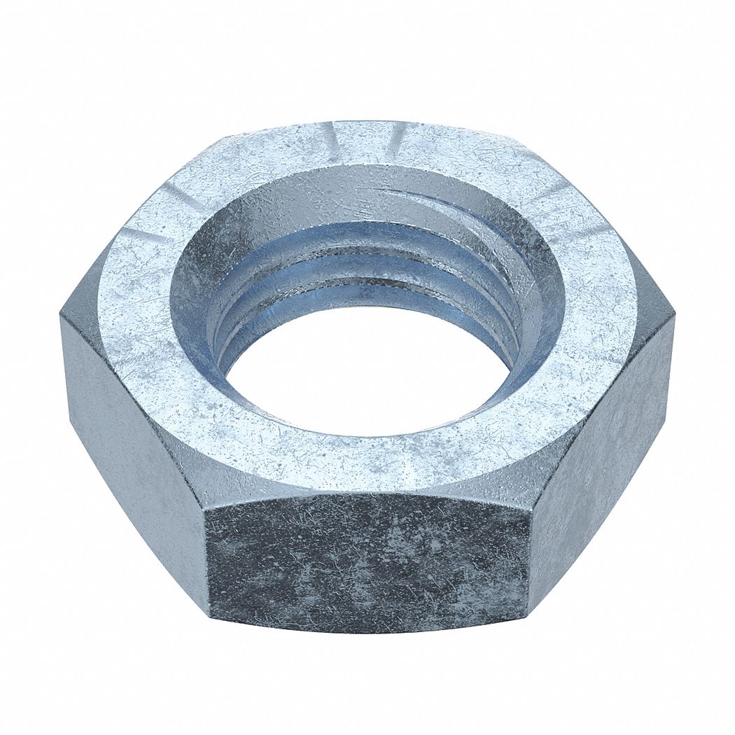 Jam Hex, 1"-8 Thread, Jam Nut - 41VK74|U11362.100.0001 - Grainger