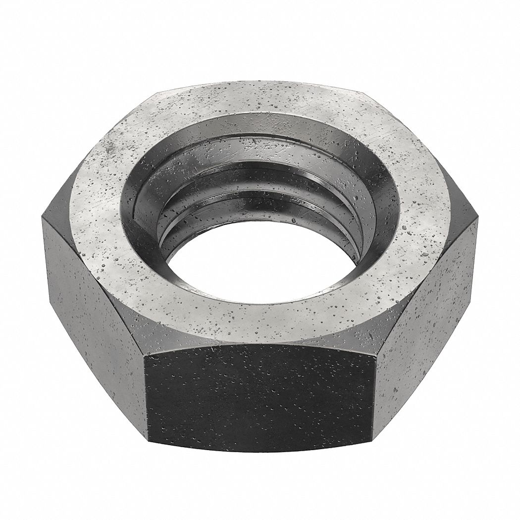 Heavy Jam, 3/8"-16 Thread, Jam Nut - 41VL17|U11390.037.0001 - Grainger
