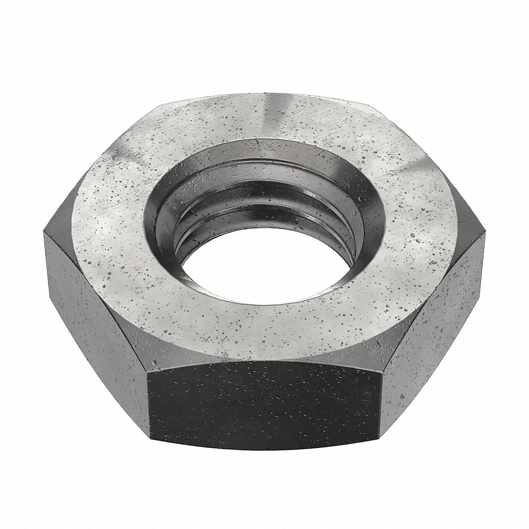 Heavy Jam, 1/2"-13 Thread, Jam Nut - 41VL19|U11390.050.0001 - Grainger