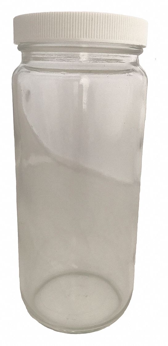Glass, 480 mL Capacity - mL, Jar - 41W236|GLC-06546 - Grainger