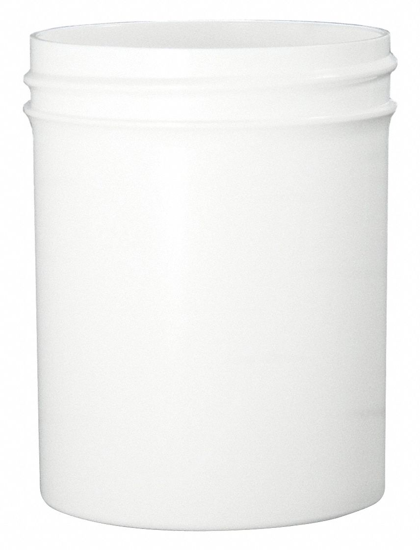 Polypropylene, 16.2 fl oz Capacity - oz, Jar - 41W340|PLA-03351 - Grainger