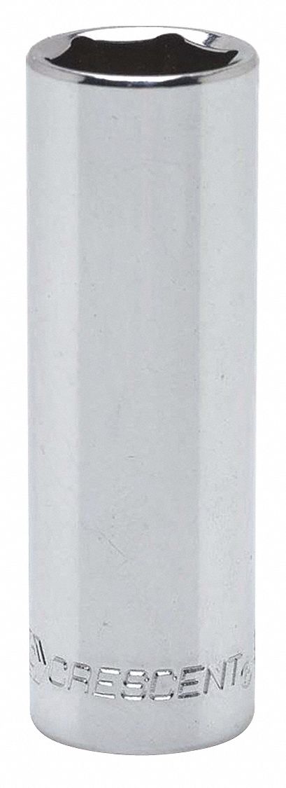 CRESCENT, Socket,Drive 6pt Deep,Metric,3/8in,13mm, Socket,Drive 6pt ...