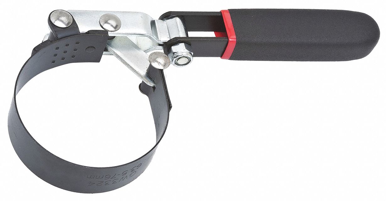 GEARWRENCH, Alloy Steel, Steel Strap, Oil Filter Wrench - 2ZPL1|3324D ...