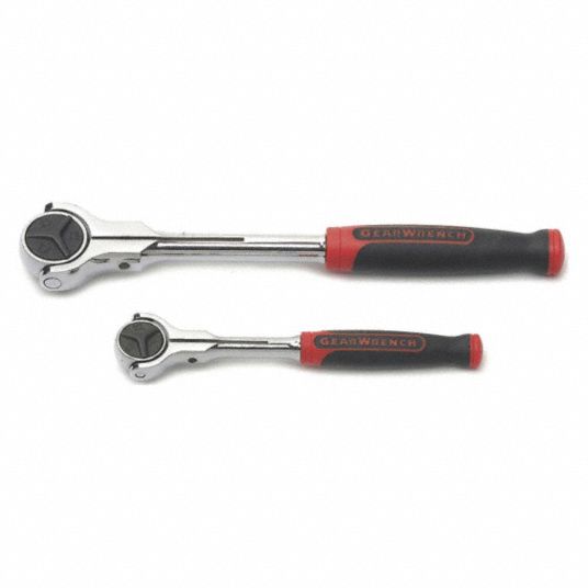 GEARWRENCH, Ratchet Set,2 pc.,Roto Cushion Grip - 41XN67|81223 - Grainger