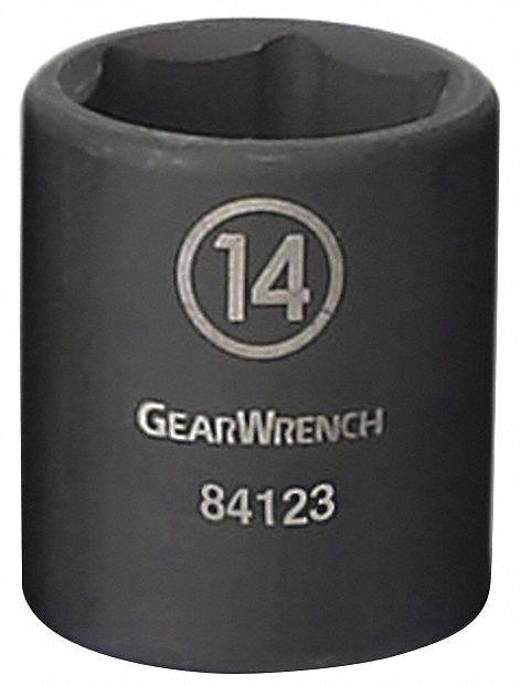 Impact Socket,Drive 6pt,1/4 in.,8mm, Impact Socket,Drive 6pt,1/4 in ...