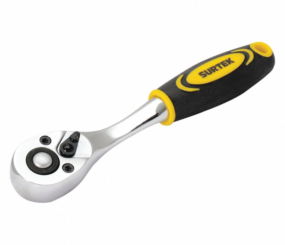 SURTEK Matraca Curva 1/4" Dientes: 72 Estándar - Matracas Manuales ...