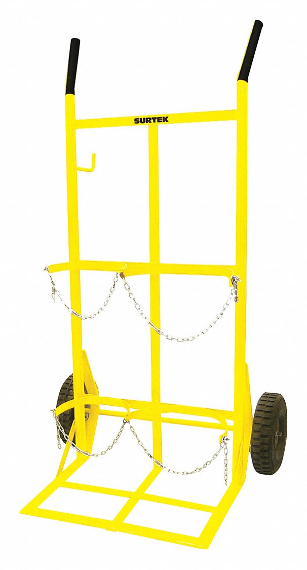 SURTEK Carretilla para Cilindros , Mango Dual , Capacidad de Carga 132 ...