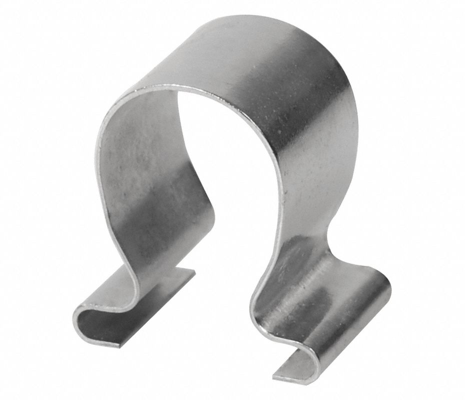 URREA Clip para Dado,Omega,1 pulg. L,Acero - Clips de Riel para Dados ...