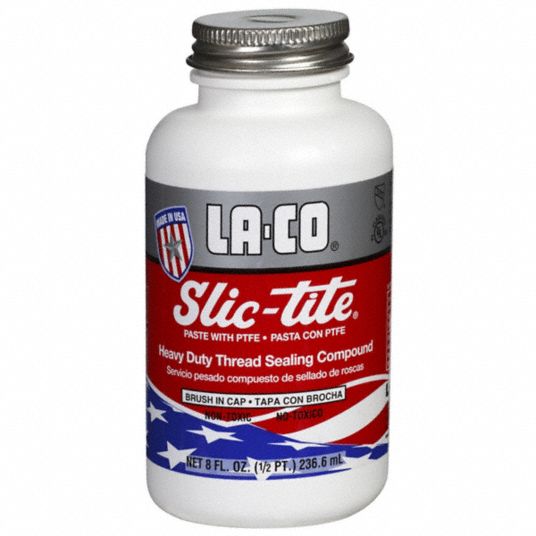 LA-CO, Slic-Tite, 9.6 fl oz, Pipe Thread Sealant - 2F896|42019 - Grainger