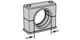 Cushioned Beta Clamps for Tube & Pipe - Grainger Industrial Supply