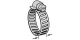 Worm Gear Tube & Hose Clamps - Grainger Industrial Supply