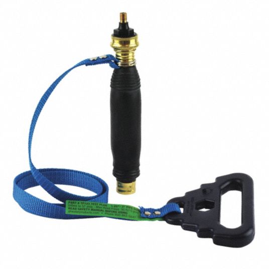 SAFE-T-SEAL, For 1 1/4 in – 3 in Pipe, Handle and Strap Tether, Test ...