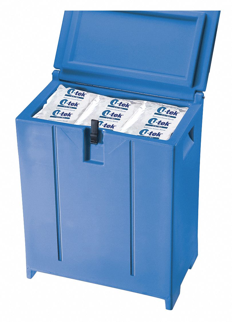 22x12x26 in, 2.5 in Insert Wall Thick, Insulated Shipping Container ...