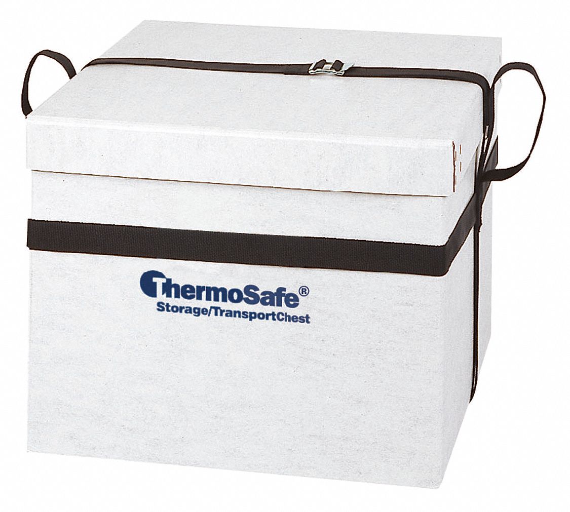 17x16-1/2x12-5/8 in, 2 in Insert Wall Thick, Insulated Shipping ...