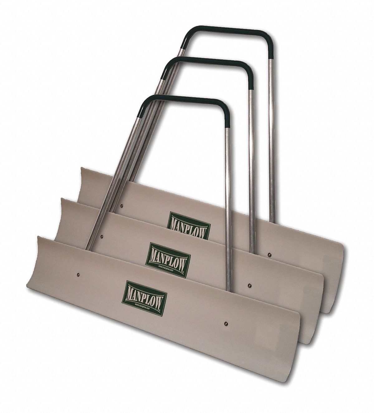 MANPLOW, Plastic, 12 in Blade Lg, Snow Pusher - 420M43|REV62 3PK - Grainger
