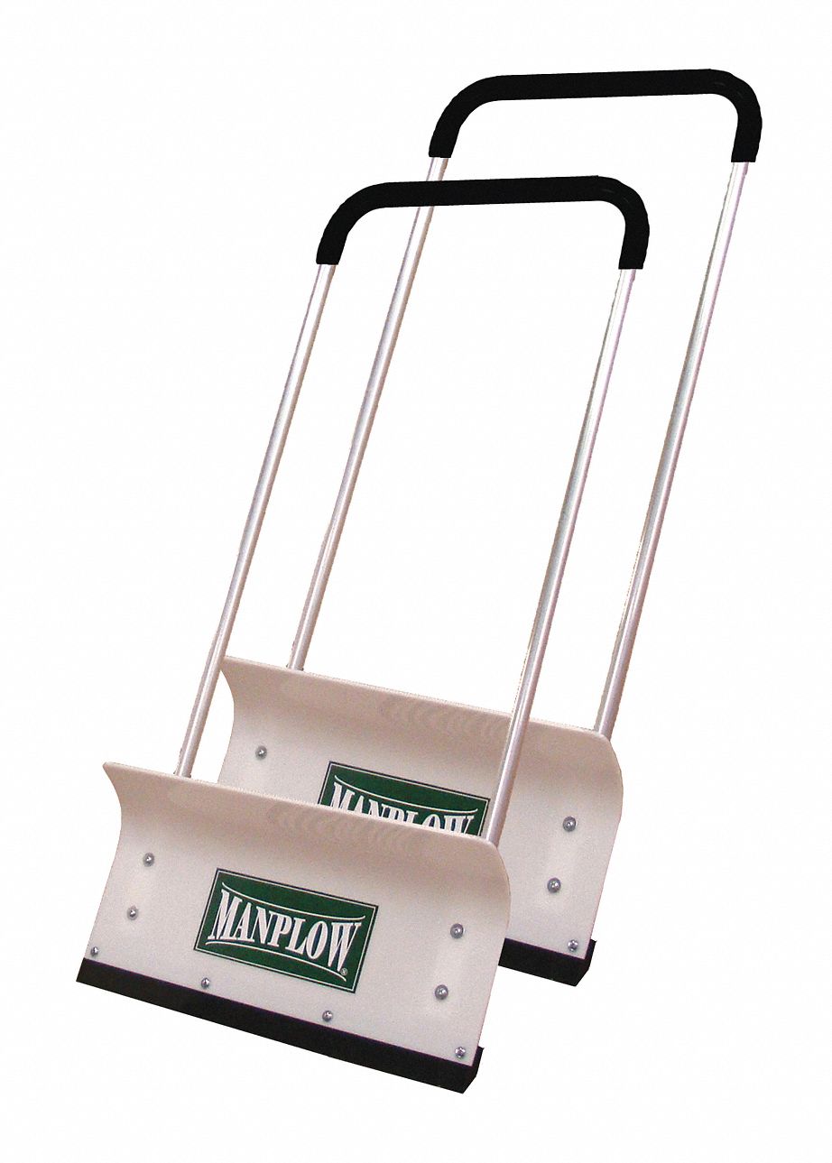 MANPLOW, Plastic, 13 in Blade Lg, Snow Pusher - 420M47|PRO24 2PK - Grainger
